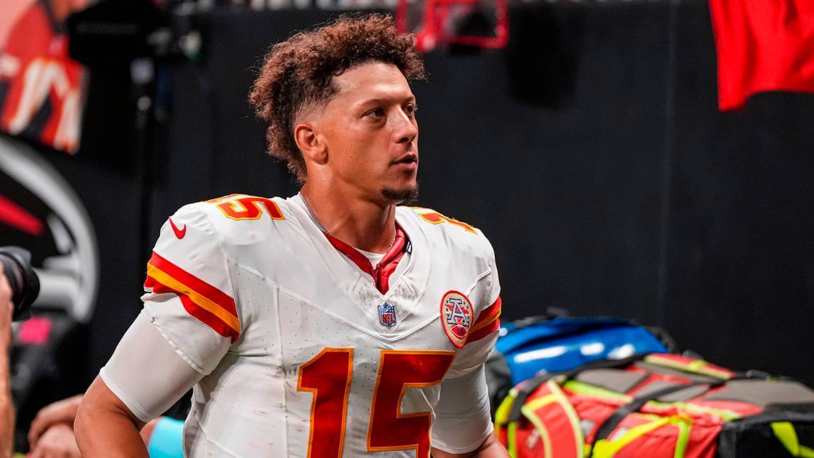 Patrick Mahomes Engages Fans with Charity Gala Football Throwing Event ...