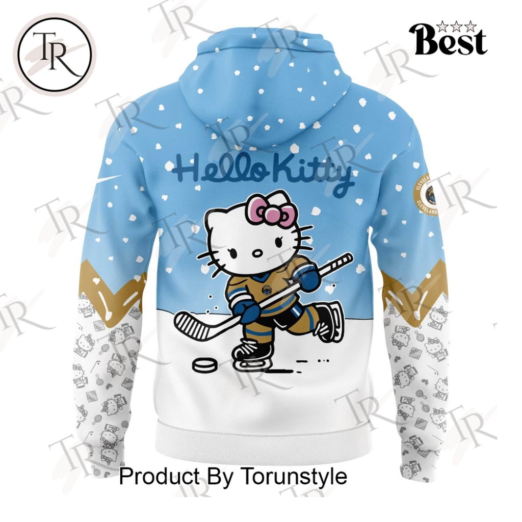2025 Cleveland Monsters x Hello Kitty Limited Edition Hoodie - Torunstyle