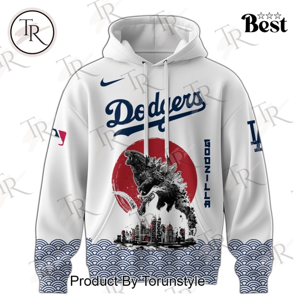 Los Angeles Dodgers 2025 Godzilla Limited Edition Hoodie - Torunstyle