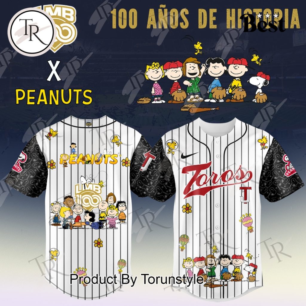 Toros De Tijuana X Peanuts 100 Anos De Historia 2025 Limited Edition ...