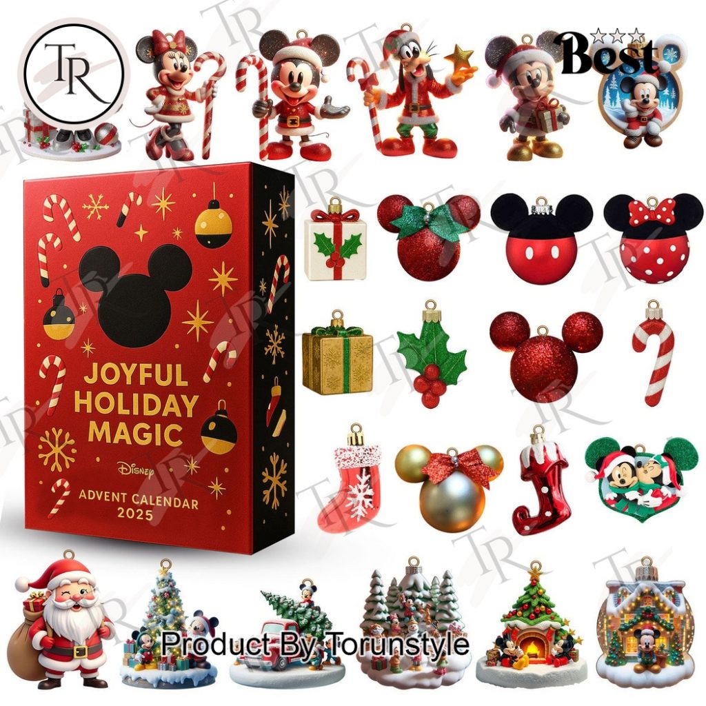 Mickey Mouse And Friend Joyful Holiday Magic 2025 Advent Calendar ...