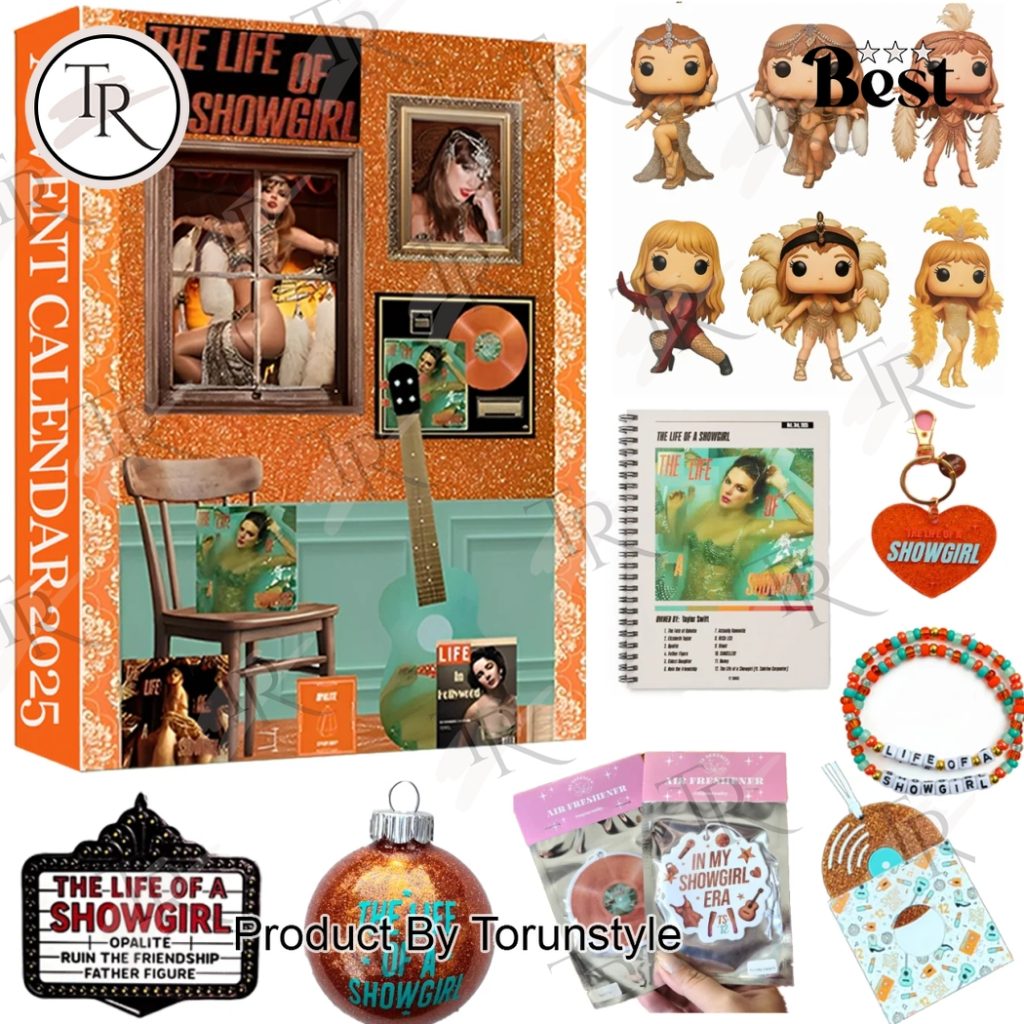 Taylor Swift "The Life Of A Showgirl" 2025 Advent Calendar - Torunstyle