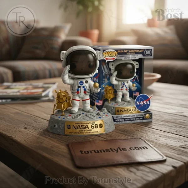 NASA 68 Years (1958-2026) Astronaut Commemorative Collectible Figure ...