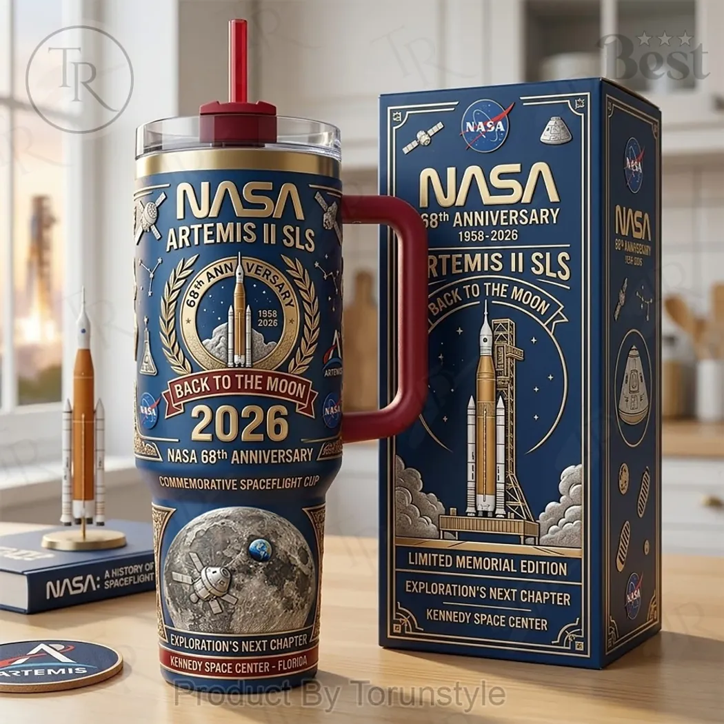 NASA Artemis II SLS 68th Anniversary "Back to the Moon" 2026 Tumbler ...